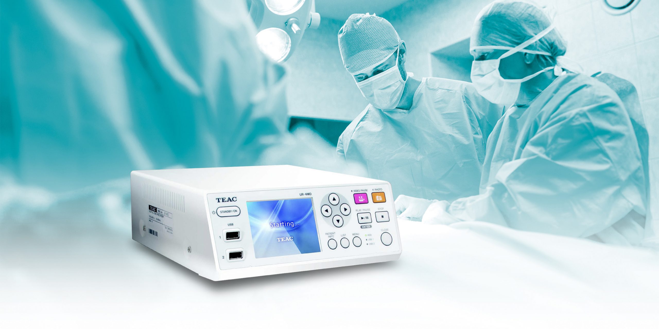 TEAC UR - 4 MD Full HD Medikal Kayıt Cihazı - technews