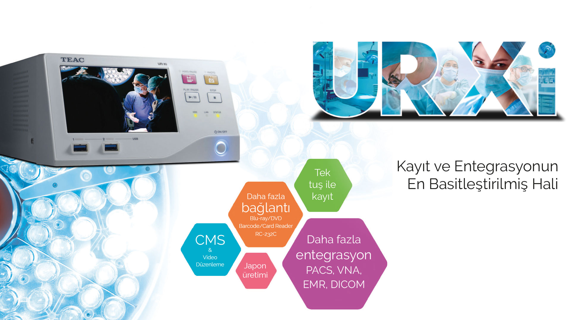 Yeni TEAC UR-NEXT 4K Medikal Kayıt Cihazı - technews